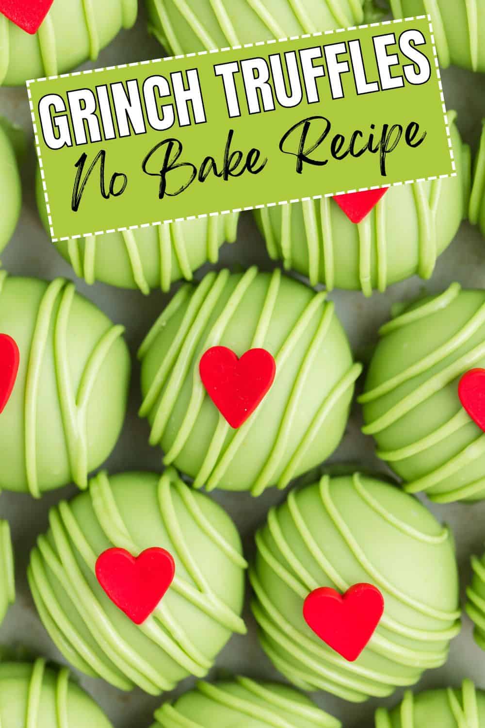 Easy Grinch Oreo Truffles - Semi Homemade Kitchen