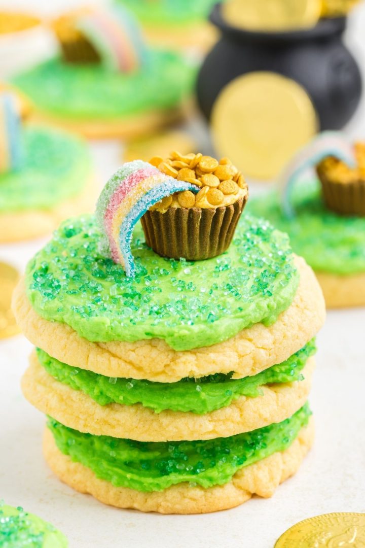 Pot of Gold Cookies - Semi Homemade Kitchen