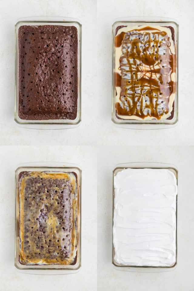 Easy Heath Bar Cake - Semi Homemade Kitchen