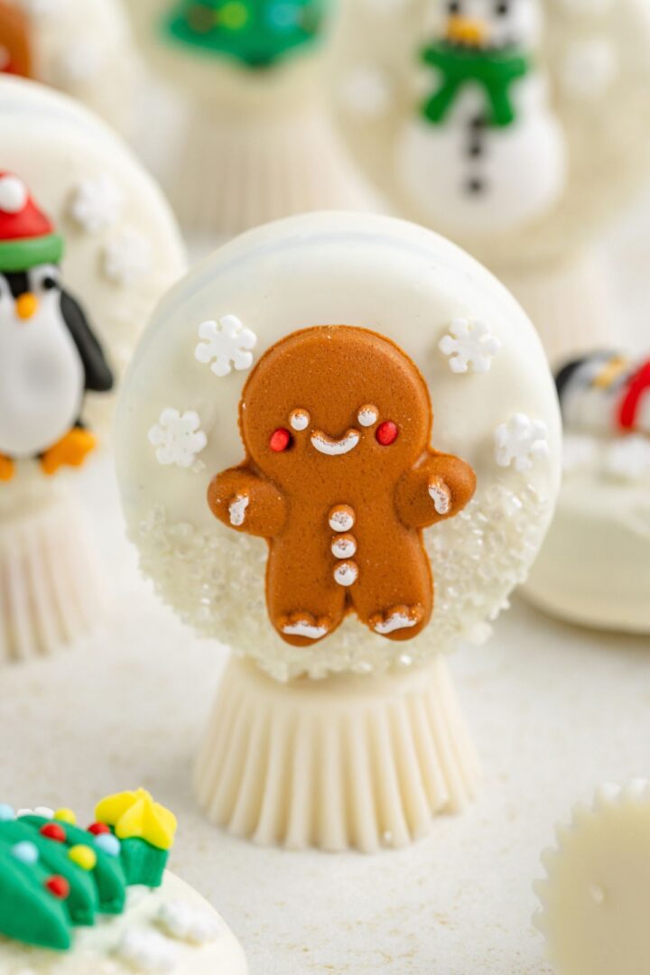 Oreo Snow Globes - Semi Homemade Kitchen