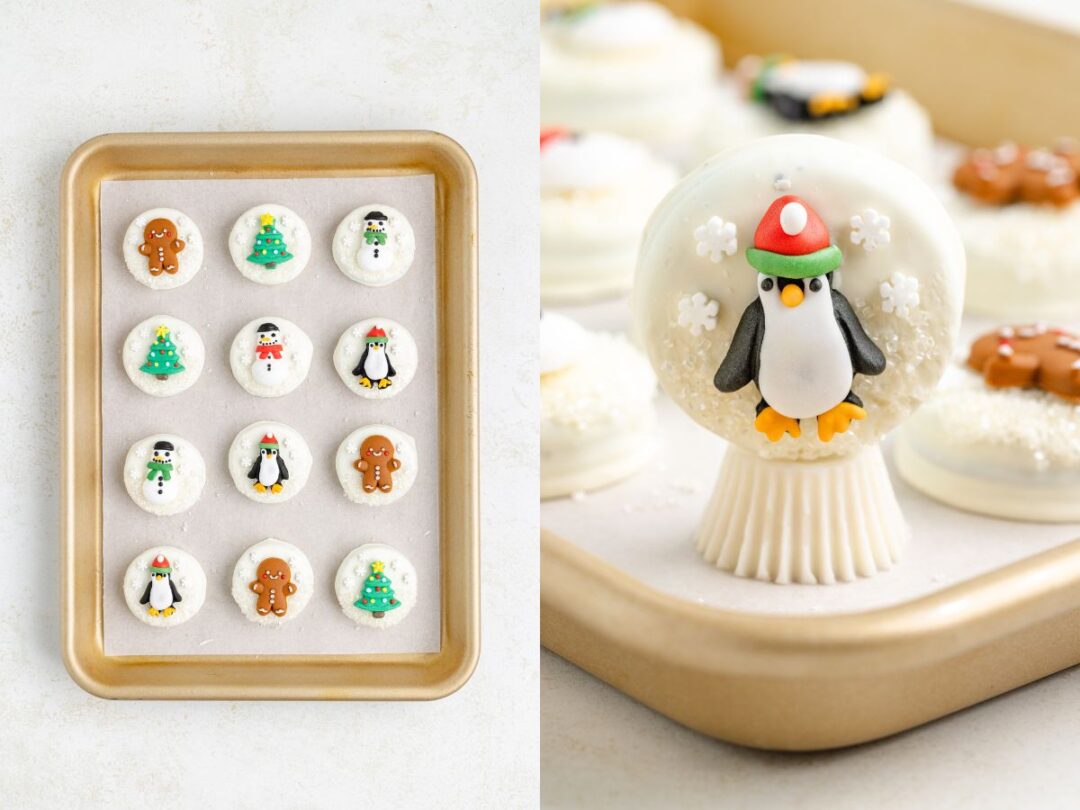 Oreo Snow Globes - Semi Homemade Kitchen