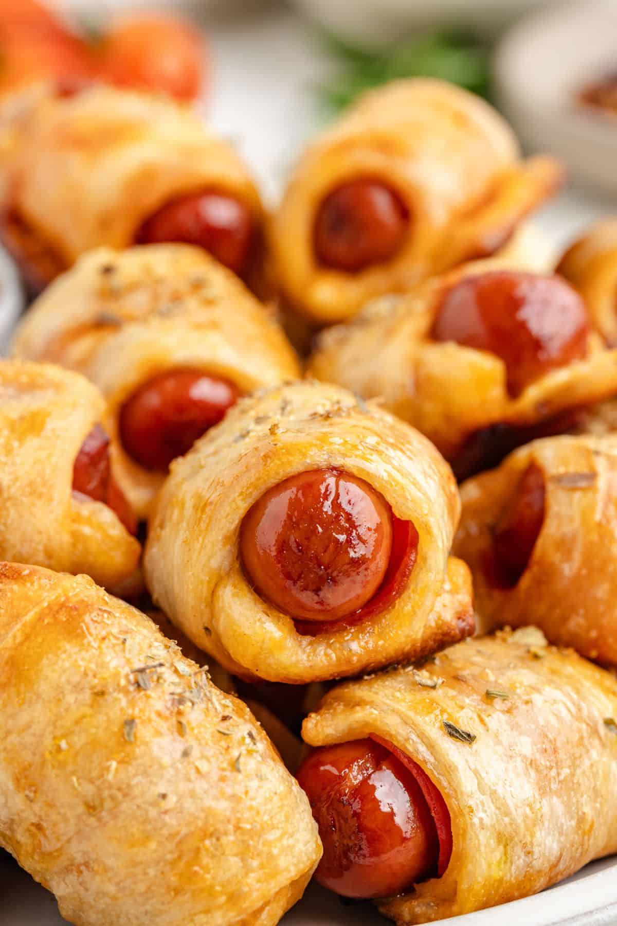 Pizza Pigs in a Blanket - Semi Homemade Kitchen