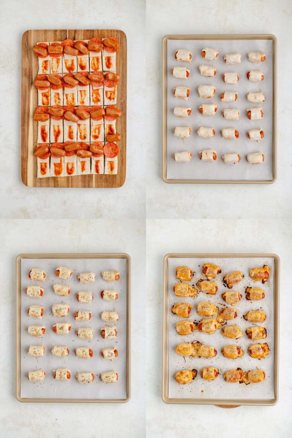 Pizza Pigs in a Blanket - Semi Homemade Kitchen