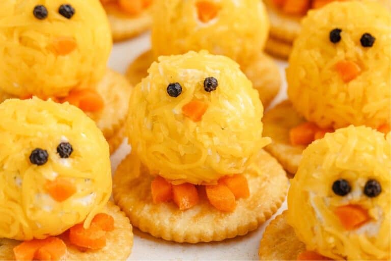 Baby Chick Cheese Balls - Semi Homemade Kitchen