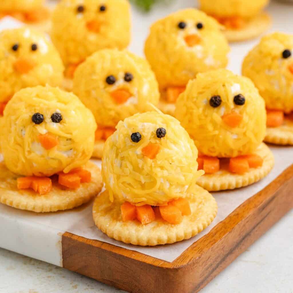 Baby Chick Cheese Balls - Semi Homemade Kitchen