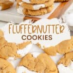 Fluffernutter Cookies - Semi Homemade Kitchen