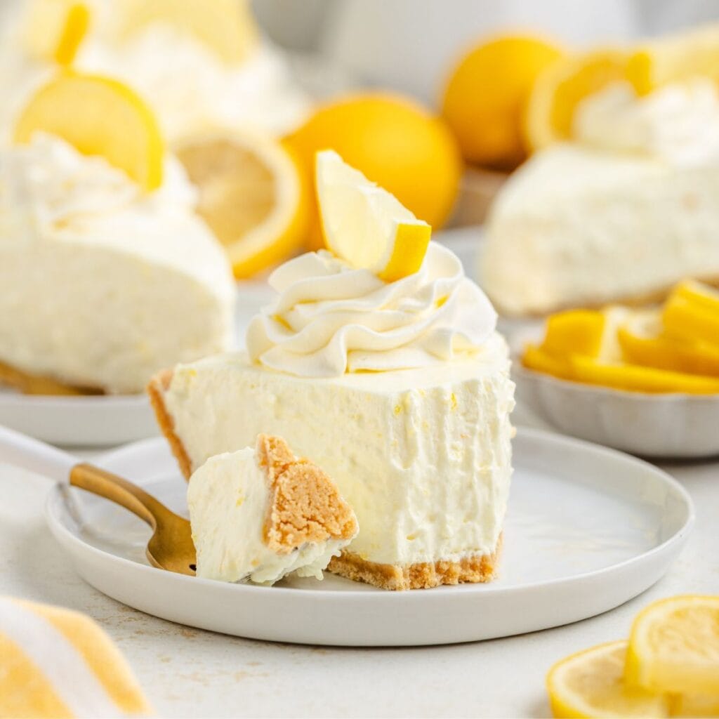 Easy Lemon Jello Pie - Semi Homemade Kitchen