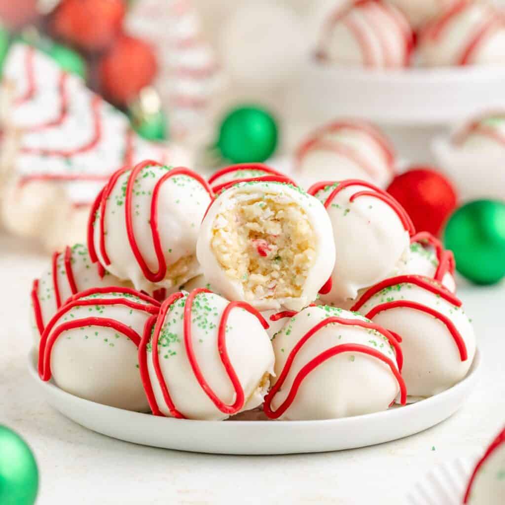 Little Debbie Christmas Tree Cake Balls - Semi Homemade Kitchen