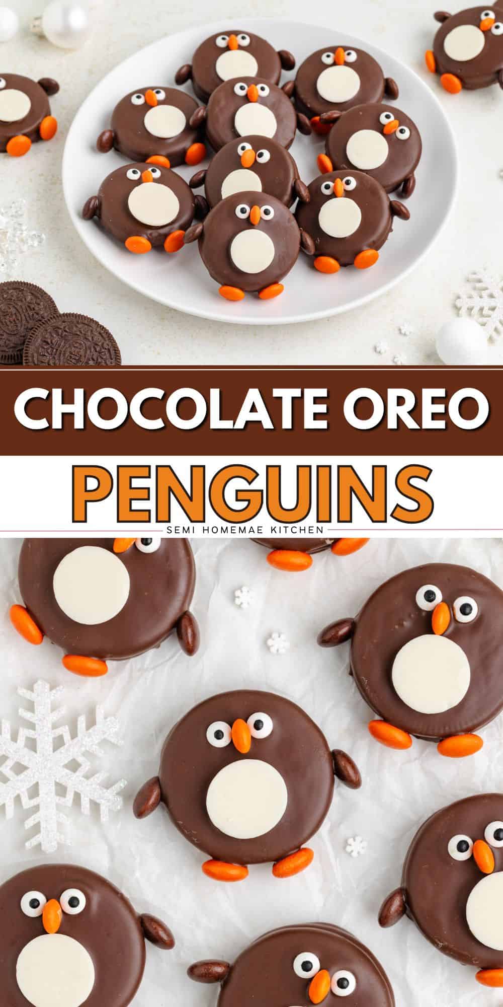 Penguin Oreos - Semi Homemade Kitchen