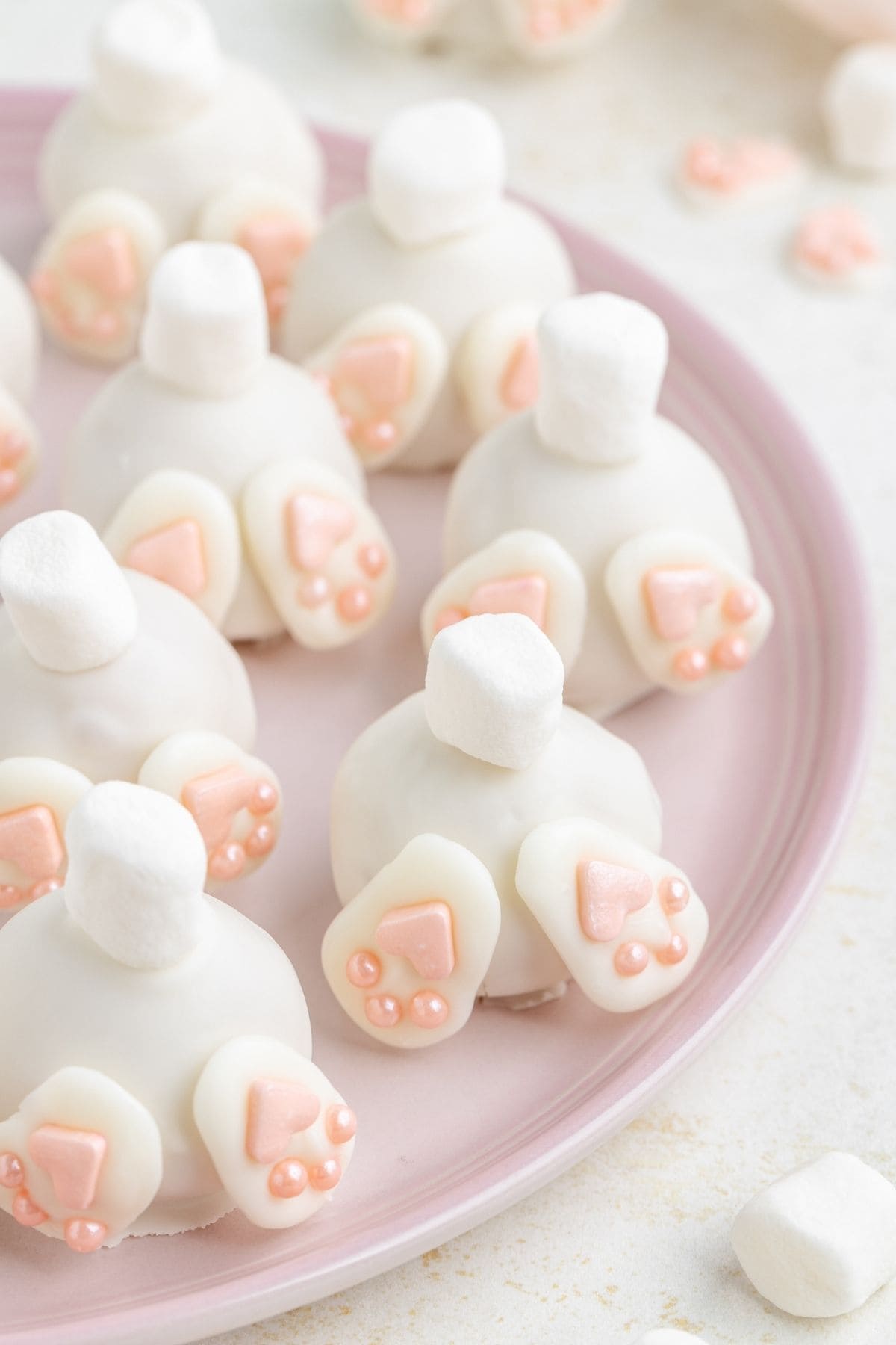 Bunny Tail Oreo Truffles - Semi Homemade Kitchen